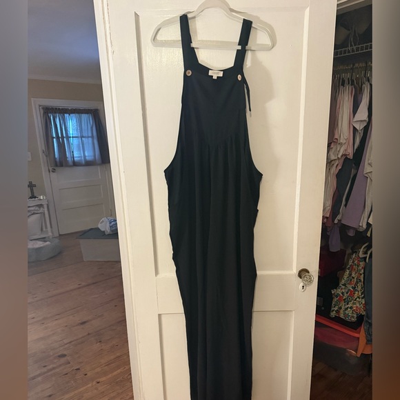 ODDY | Pants & Jumpsuits | Oddy Black Overall Jumper 2xl | Poshmark